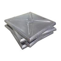 China Hot Dipped Galvanized Pressed Steel Sectional Water Tank 1m x 1m Panel 5mm Thickness for sale