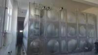 China Customized 10000 Liter Stainless Steel Sectional Water Storage Tank 304 1.0mm for sale