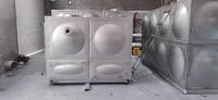 China Customized 10000 Liter Stainless Steel Sectional Water Storage Tank 304 1.0mm for sale
