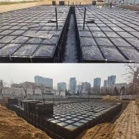 China GSC BDF Underground Sectional Steel Water Tank 1m to 5m Height for Potable Rainwater Fire Storage for sale