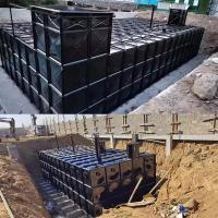 China GSC BDF Underground Sectional Steel Water Tank 1m to 5m Height for Potable Rainwater Fire Storage for sale