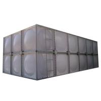 China Assembled FRP Composite Sectional Water Tank SMC Panel 1m x 1m Modular GRP Storage for sale