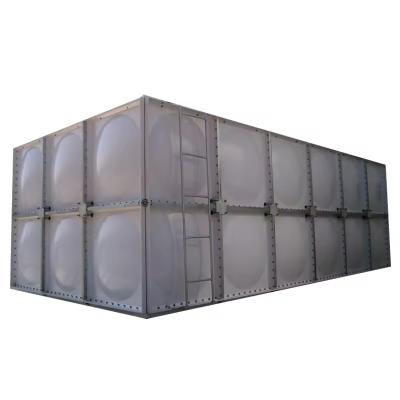 China Assembled FRP Composite Sectional Water Tank SMC Panel 1m x 1m Modular GRP Storage for sale