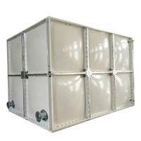 China Assembled FRP Composite Sectional Water Tank SMC Panel 1m x 1m Modular GRP Storage for sale