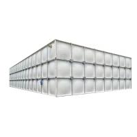 China GRP FRP SMC Fiberglass Panel Sectional Drinking Water Tank 5000L for sale