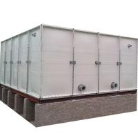 China GRP FRP SMC Fiberglass Panel Sectional Drinking Water Tank 5000L for sale