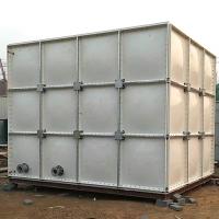 China GRP FRP SMC Fiberglass Panel Sectional Drinking Water Tank 5000L for sale