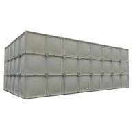 China FRP Sectional Water Storage Tank 1000x1000mm Panel SMC Compression Moulded for sale
