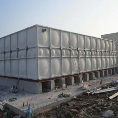 China FRP GRP 200000 Liter Combined Fiberglass Water Storage Tank for Agriculture Use for sale