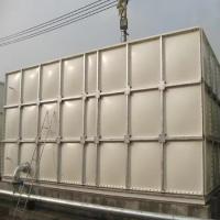 China 100000 Liter GRP FRP SMC Sectional Water Storage Tank Fiberglass Panel Tank 6-22mm for sale