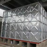 China Hot Dipped Galvanized Pressed Steel Modular Water Tank 1m x 1m Panel 5mm Thickness for sale