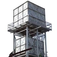 China Hot Dipped Galvanized Steel Sectional Water Tank 1-500 CBM Rainwater Storage for sale