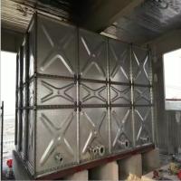 China Hot Dipped Galvanized Steel Sectional Water Tank 1-500 CBM Rainwater Storage for sale