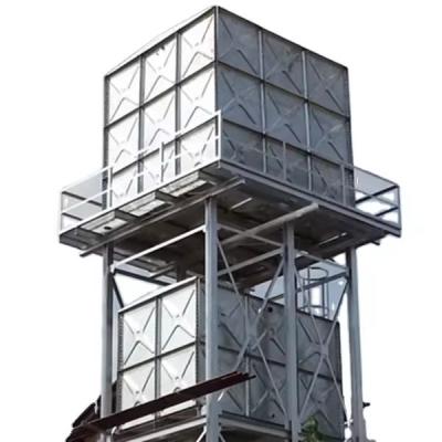 China Sectional Bolted Hot Dip Galvanized Carbon Steel Water Tank 1-500 CBM for Irrigation for sale