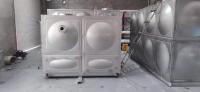 China Customized 10000 Liter Stainless Steel Sectional Water Tank 304 2B for sale