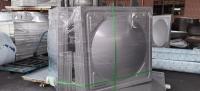 China Pressed Steel Sectional Stainless Steel Water Storage Tank 304 1.0mm for Drinking Water for sale