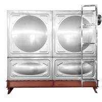 China Square Welding Stainless Steel Water Tank 304-2B Modular for Drinking Water 1.0mm-3.0mm for sale