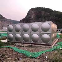 China Square Welding Stainless Steel Water Tank 304-2B Modular for Drinking Water 1.0mm-3.0mm for sale