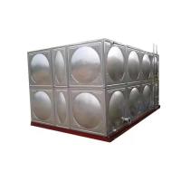 China SMC SS304/SS316 Modular Panel Sectional Rectangular Water Storage Tanks Welded or Bolted Stainless Steel for sale