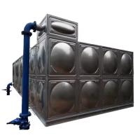 China SMC SS304/SS316 Modular Panel Sectional Rectangular Water Storage Tanks Welded or Bolted Stainless Steel for sale