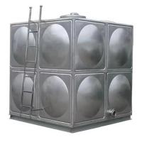 China SMC SS304/SS316 Modular Panel Sectional Rectangular Water Storage Tanks Welded or Bolted Stainless Steel for sale