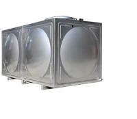 China Prefabricated 5000L Sectional Modular Stainless Steel Water Tank 304-2B for sale