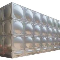 China Prefabricated 5000L Sectional Modular Stainless Steel Water Tank 304-2B for sale