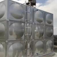 China Pressed Stainless Steel Sectional Water Tank SS 304 316 1.5mm for Farm Fish Farm for sale