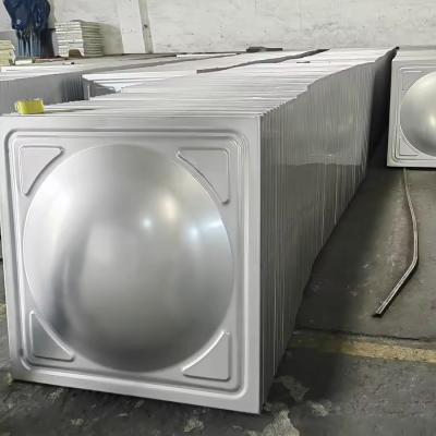 China Stainless Steel Sectional Panel Modular Drinking Water Storage Tank for sale