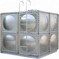 China Custom Square Stainless Steel Water Storage Tank 10000 Litres 304 Grade for sale