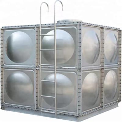 China Custom Square Stainless Steel Water Storage Tank 10000 Litres 304 Grade for sale