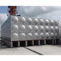 China Custom Square Stainless Steel Water Storage Tank 10000 Litres 304 Grade for sale