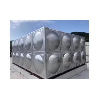 China SS304 Stainless Steel Water Tank 1.0mm Panel Custom Volume for Residential Commercial Industrial Use for sale