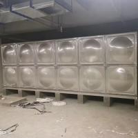 China Hot Pressed Stainless Steel Water Tank 304 1.0mm Panel for Drinking Water Storage for sale