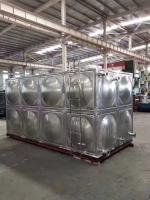 China Hot Pressed Stainless Steel Water Tank 304 1.0mm Panel for Drinking Water Storage for sale