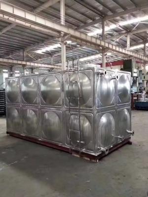 China Hot Pressed Stainless Steel Water Tank 304 1.0mm Panel for Drinking Water Storage for sale
