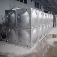 China 32m3 Steel Bolted Rainwater Panel Elevated Water Tank 304 Stainless Steel Modular for sale
