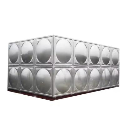 China 50000 Litre Sectional Stainless Steel Potable Water Storage Tank 304 Food Grade Rectangular 1.0mm for sale