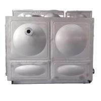 China Customizable SS304 SS316 Stainless Steel Sectional Water Tank 10000 Liter Storage Capacity for sale