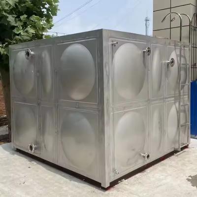China Stainless Steel Sectional Water Tank 304 201 316 1.0mm to 3.0mm Plate Custom Volume for sale