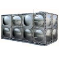 China 304 Stainless Steel Sectional Water Tank 1.0mm Panel Food Grade Easy Installation for sale