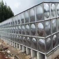 China Welded Stainless Steel Water Storage Tank 5000L 12000L 15000L Large Capacity for sale