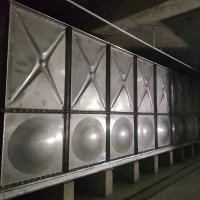 China Bolted SS316 Stainless Steel Sectional Water Tank 10000 Litre Modular Food Grade for sale
