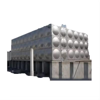 China Stainless Steel Water Tank SS 304 316 500 to 5000 Gallon Pressed Sectional Panel Tank for sale