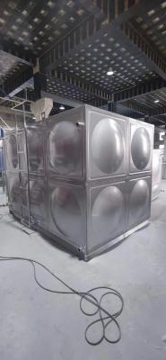 China 15m3 SS304 Stainless Steel Sectional Water Tank 15000L 3x2.5x2m Panel Storage Tank for sale