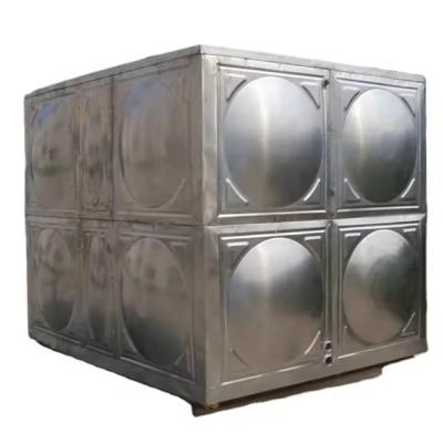 China Sectional Stainless Steel Water Tank 304 Welded Storage Tank 1.0mm Panel for Hotels for sale
