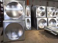 China 304 Stainless Steel Sectional Water Tank 1.0mm Panel Custom Volume Storage Tank for sale