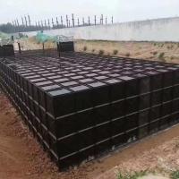 China Steel Sectional Modular Underground Rainwater Storage Tank GSC BDF 3-5mm Panel for sale