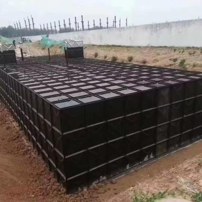 China GSC BDF Pressed Steel Modular Underground Rainwater Collection Tank 1m to 5m Height for sale