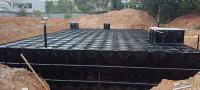 China GSC BDF Pressed Steel Modular Underground Rainwater Collection Tank 1m to 5m Height for sale